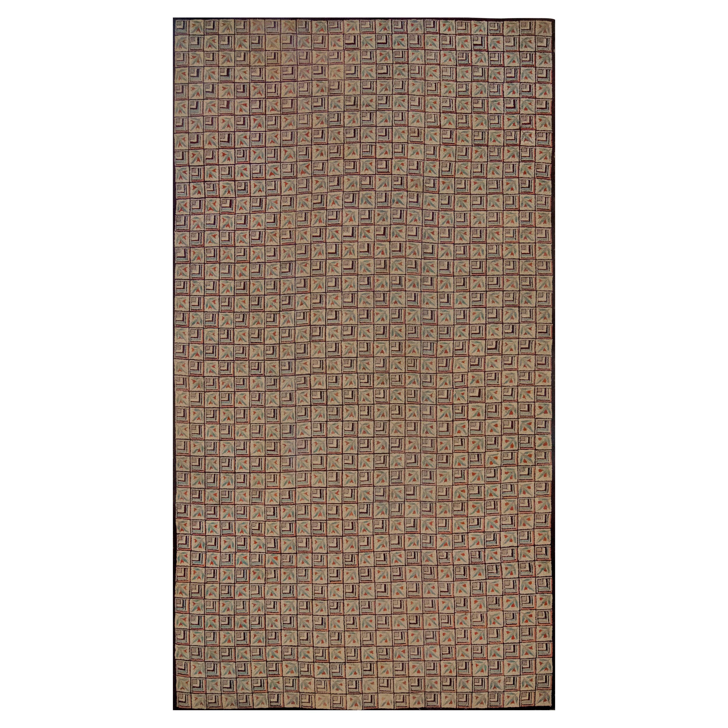 Large Hooked Rug - 147 For Sale on 1stDibs