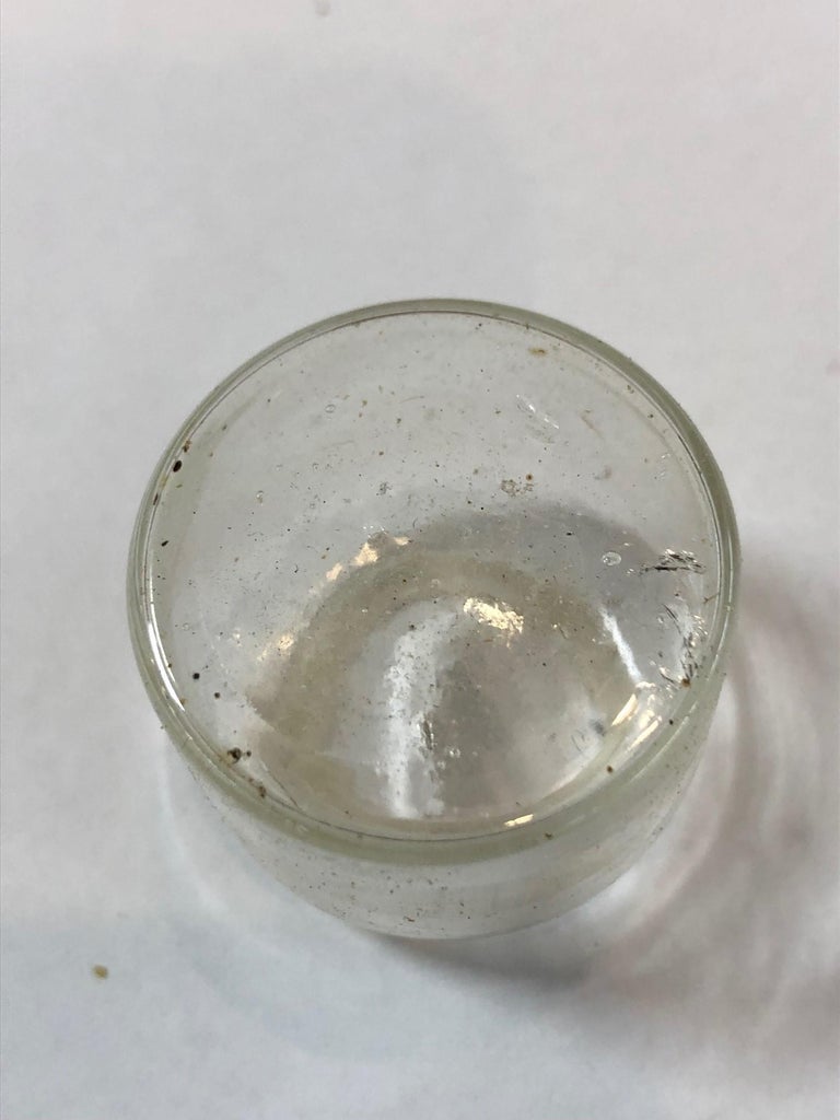 Late 19th Century Leather Mini Hat Box Traveling Inkwell For Sale at ...