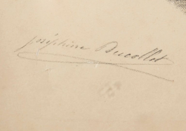 Late 19th Century Lithograph with Dogs, Joséphine Ducollet For Sale at ...