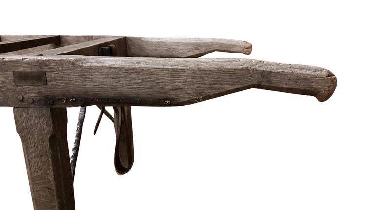 Late 19th Century Long French Oak Funeral Bier For Sale at 1stDibs ...