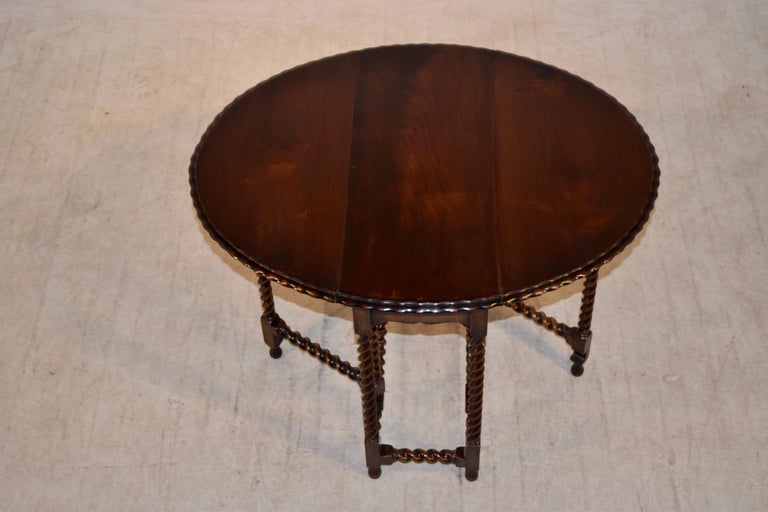 Late 19th Century Mahogany Gate Leg Table at 1stDibs