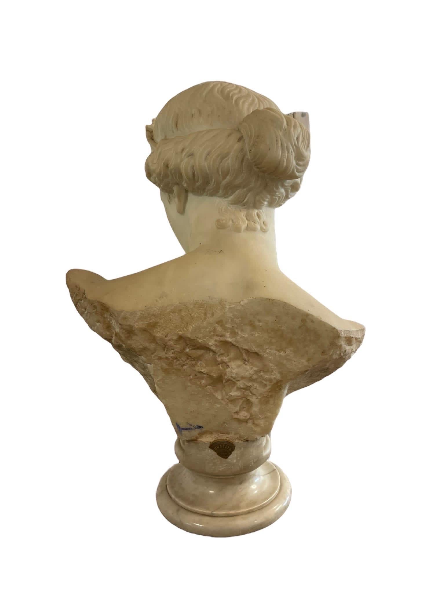 Late 19th century marble bust of Aphrodite signed Chiurazzi For Sale at ...