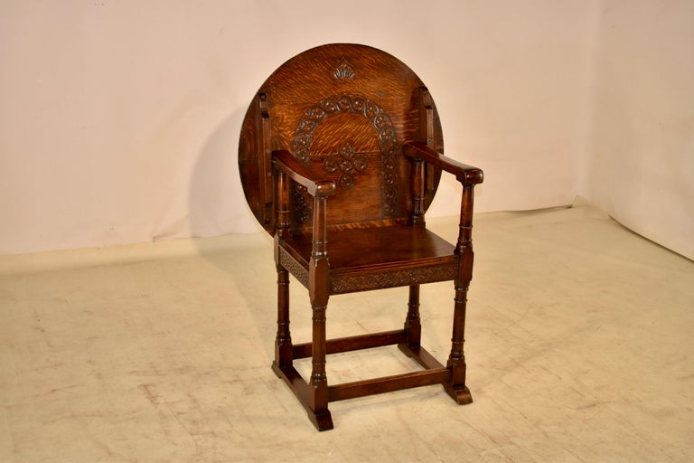 Late 19th Century Monk's Convertible Seat and Side Table For Sale at ...