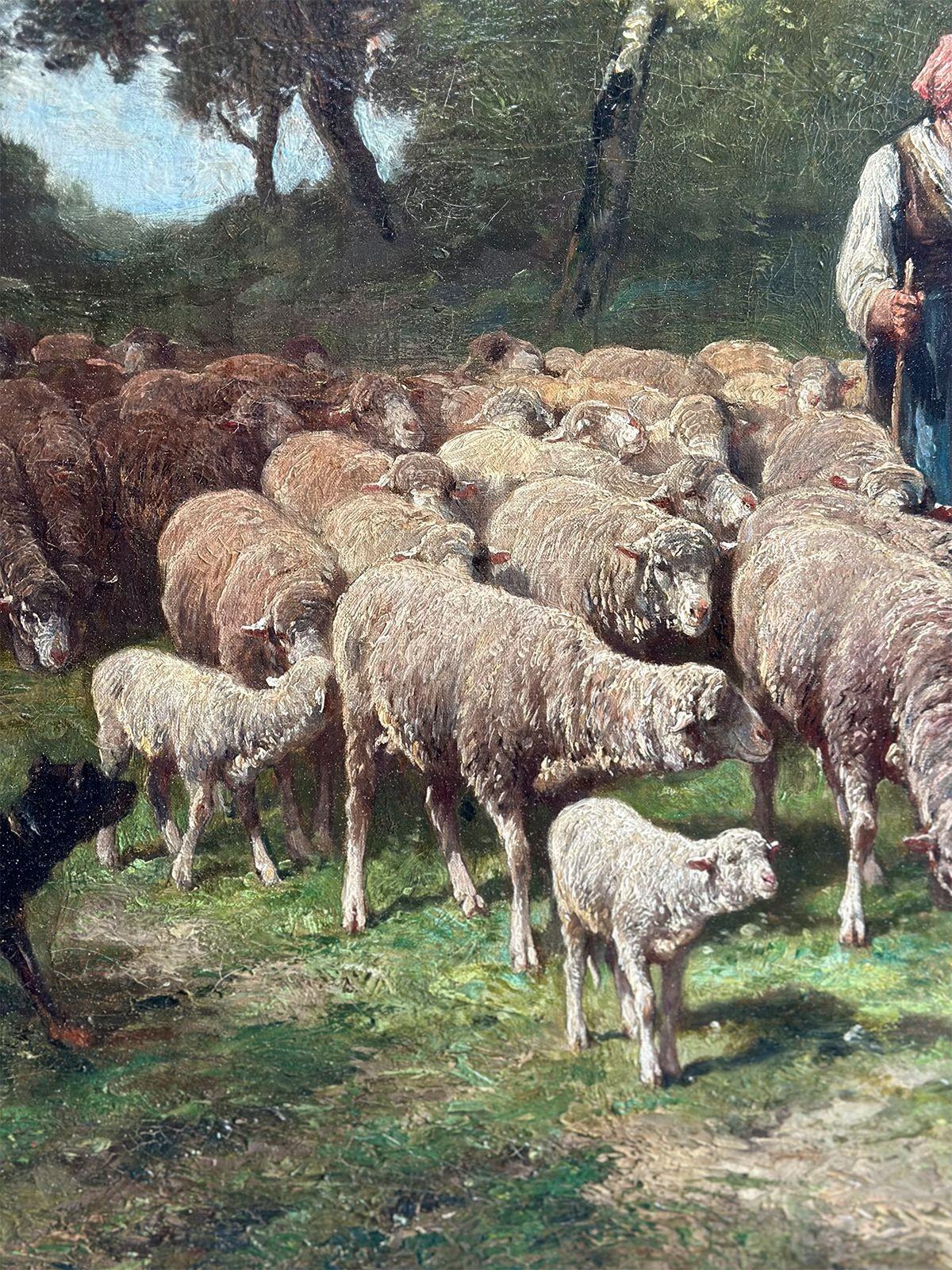 Late 19th Century Oil on Canvas by Franz de Beul at 1stDibs