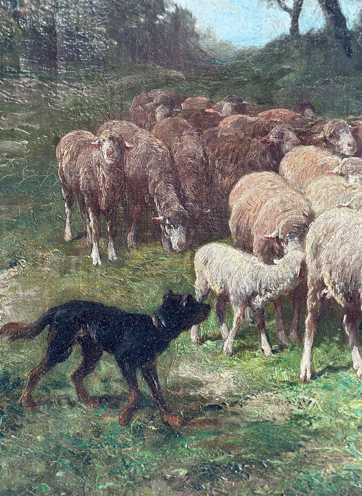 Late 19th Century Oil on Canvas by Franz de Beul at 1stDibs