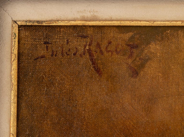 Late 19th Century Oil Painting Flower Still Life, Jules Ragot For Sale ...