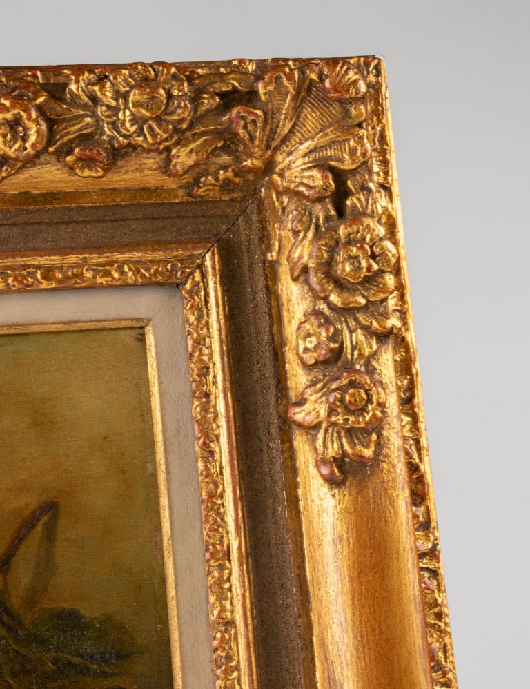 Late 19th Century Oil Painting Flower Still Life, Jules Ragot For Sale ...