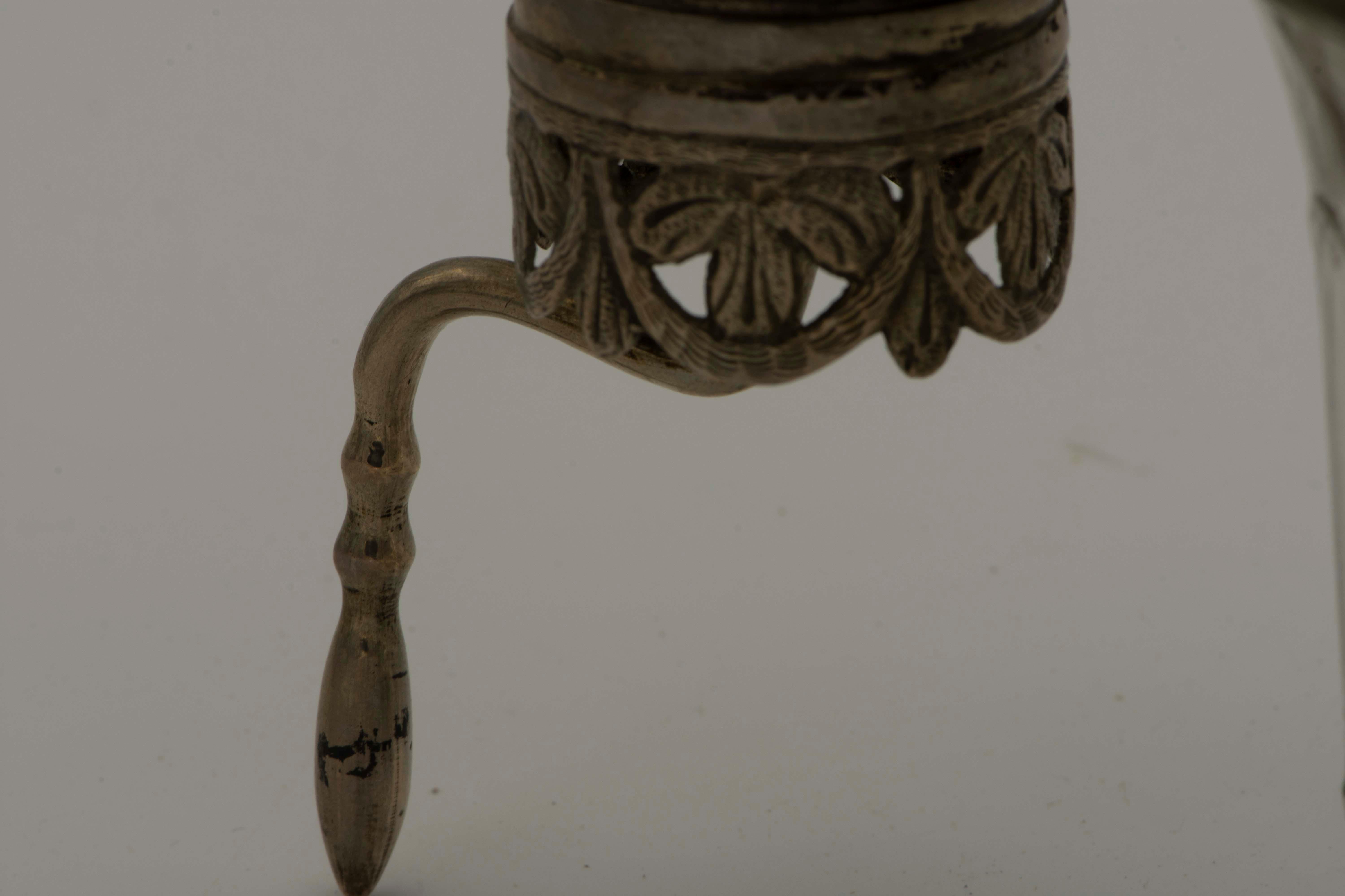 Late 19th Century Ottoman Empire Silver Megillah Case and Esther Scroll ...