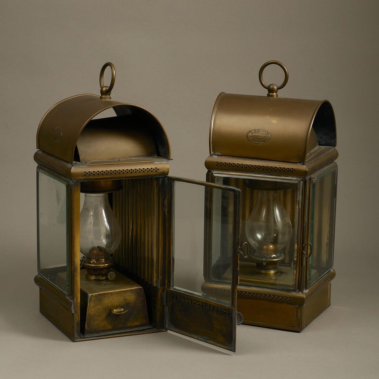 Late 19th Century Pair of Wall Lanterns by Davy and Co. at 1stDibs