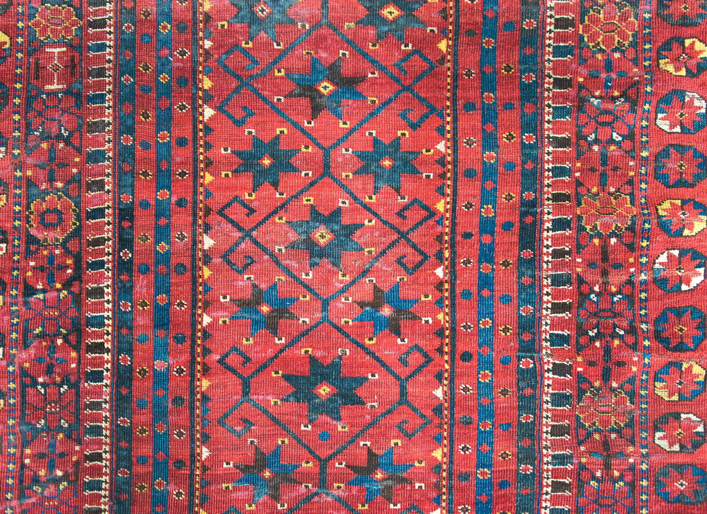 Late 19th Century Persian Bashir Rug For Sale at 1stDibs