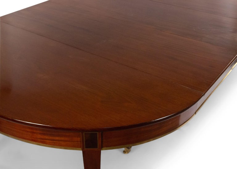 Russian Neoclassic Style Mahogany Dining Table For Sale at 1stDibs ...