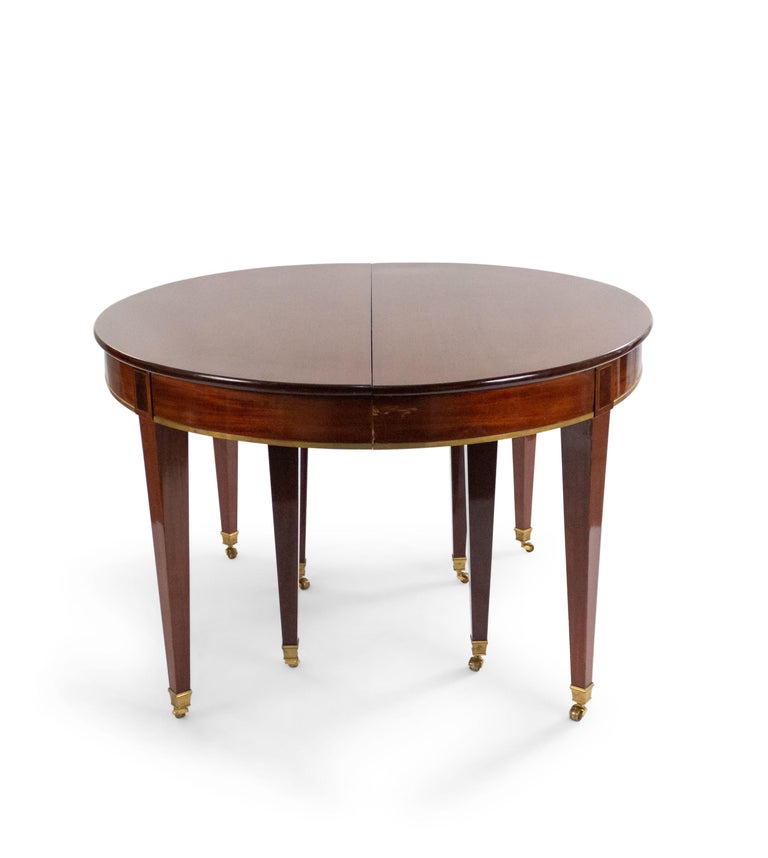 Russian Neoclassic Style Mahogany Dining Table For Sale at 1stDibs ...