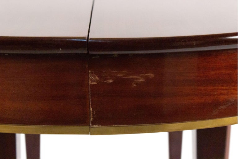 Russian Neoclassic Style Mahogany Dining Table For Sale at 1stDibs ...