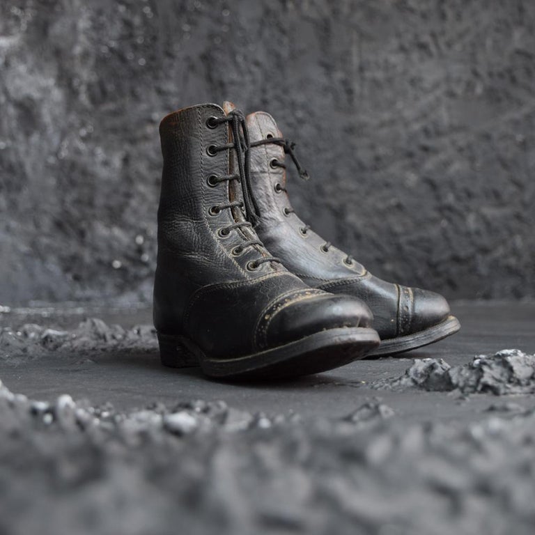 Late 19th Century Salesman’s Sample Handmade Leather Boots at 1stDibs ...