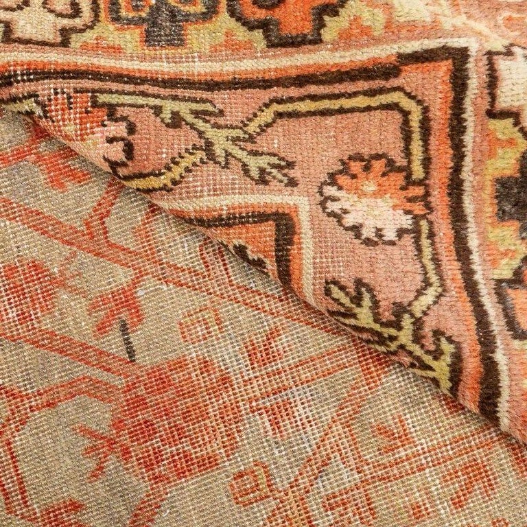 Late 19th Century Samarkand Rug over Grenades Design For Sale at 1stDibs