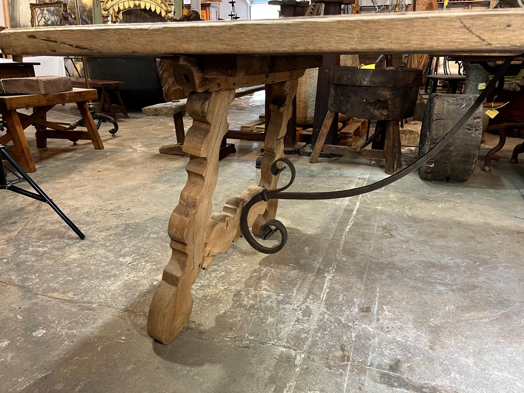 Late 19th Century Spanish Farm Table at 1stDibs