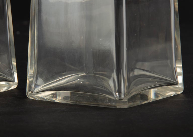 Late 19th Century Tantalus Liquor / Brandy Stand with Crystal Decanters ...