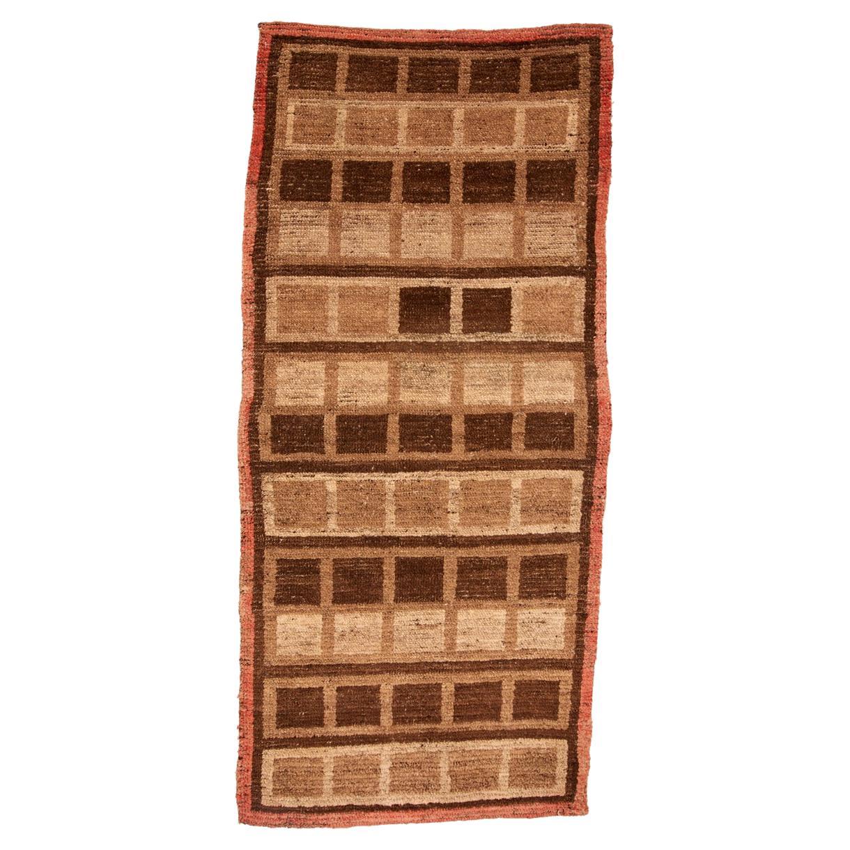 Tibetan Tantric flayed man rug For Sale at 1stDibs