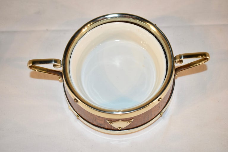Late 19th Century Treen Butter Dish at 1stDibs