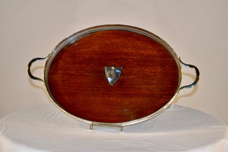 Late 19th Century Treen Gallery Tray For Sale at 1stDibs