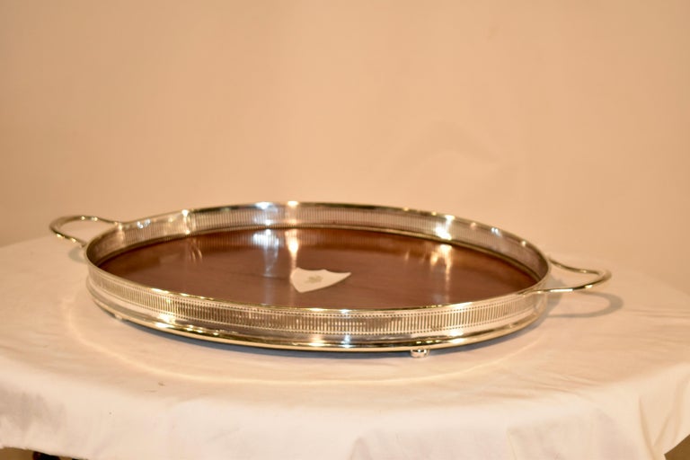 Late 19th Century Treen Gallery Tray For Sale at 1stDibs