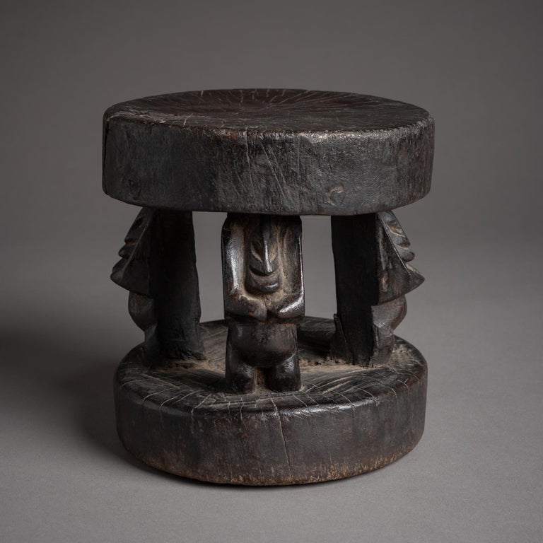 Late 19th Century Tribal Dogon Stool, Mali For Sale at 1stDibs