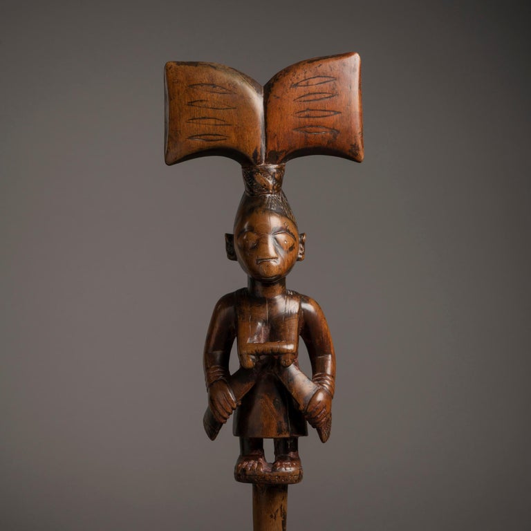 Late 19th Century Tribal Yoruba Shango Figure, Nigeria For Sale at 1stDibs