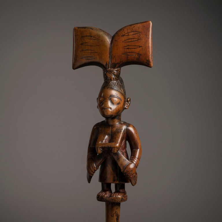 Late 19th Century Tribal Yoruba Shango Figure, Nigeria For Sale at 1stDibs