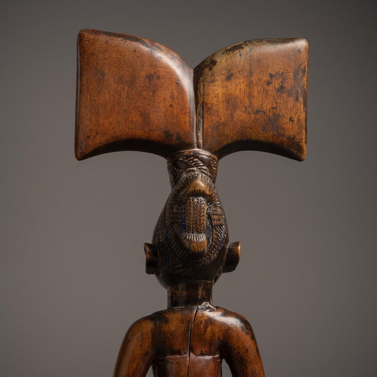 Late 19th Century Tribal Yoruba Shango Figure, Nigeria For Sale at 1stDibs