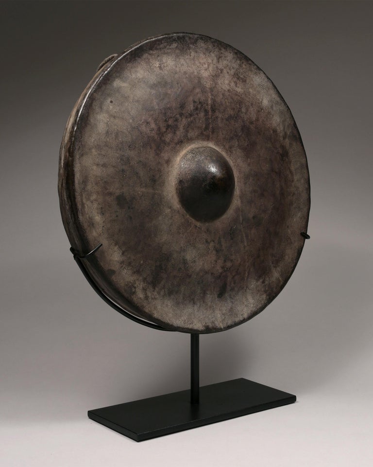 Late 19th Century Unusually Large Temple Gong from Lanna, Thailand For ...