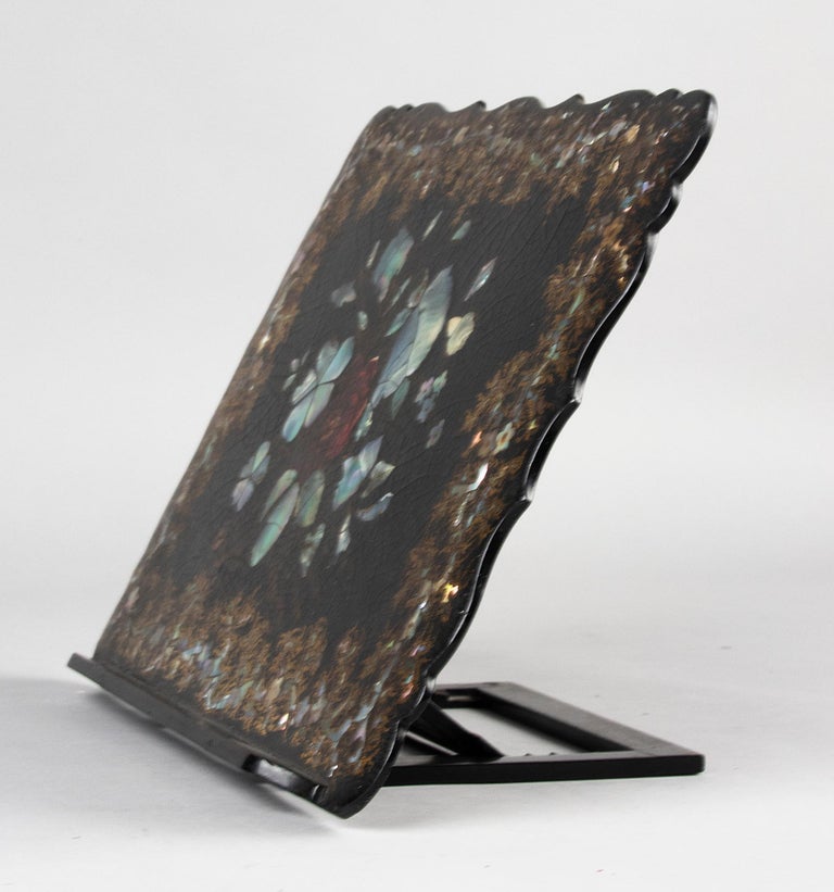 Late 19th Century Victorian Painted Book Stand at 1stDibs