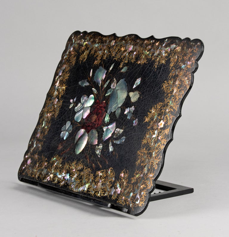 Late 19th Century Victorian Painted Book Stand at 1stDibs