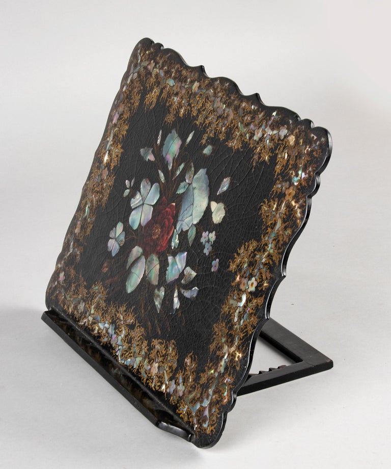 Late 19th Century Victorian Painted Book Stand at 1stDibs