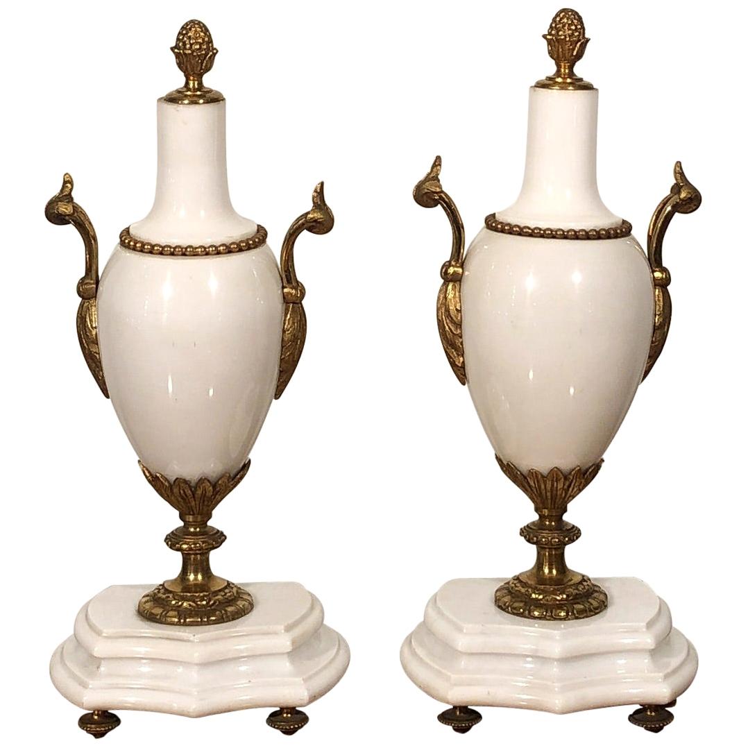 Art Nouveau Screen, Early 20th Century, painted glass style of Mucha at ...