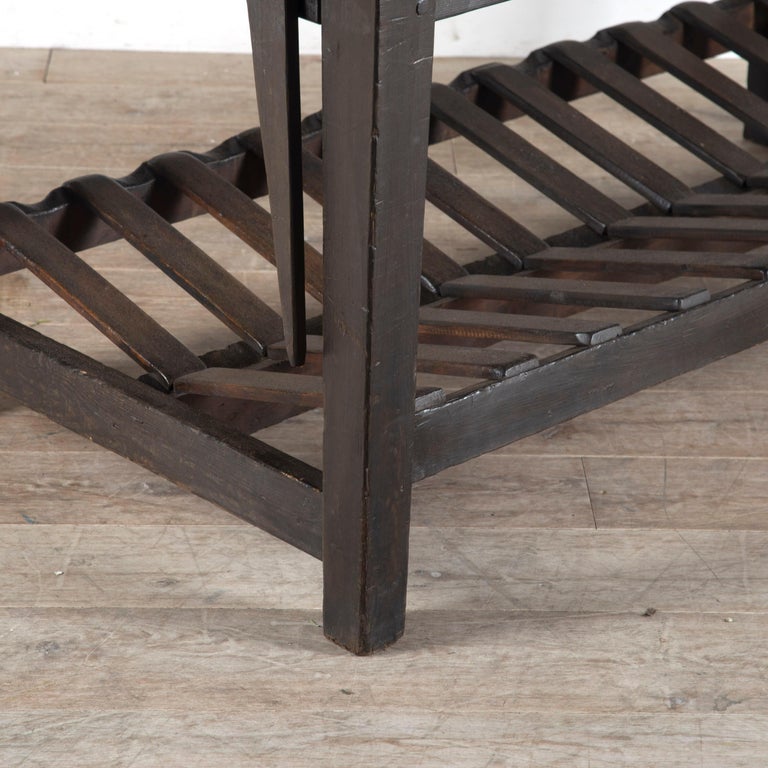 Late 19th Century Zinc Top Mending Table at 1stDibs