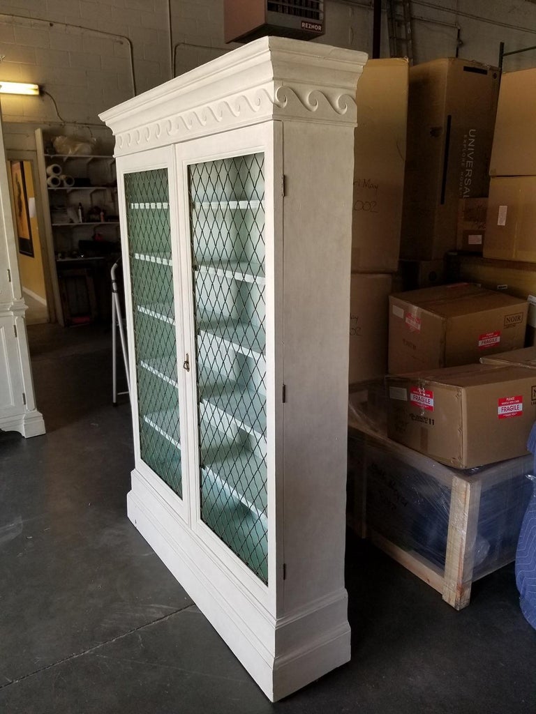 Late 19th-Early 20th Century George III Style Pine Bookcase, Vitruvian ...