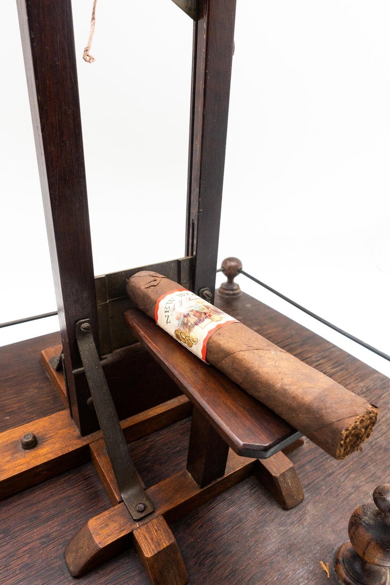 Late 19th-Early 20th Century Guillotine Cigar Cutter from France at 1stDibs