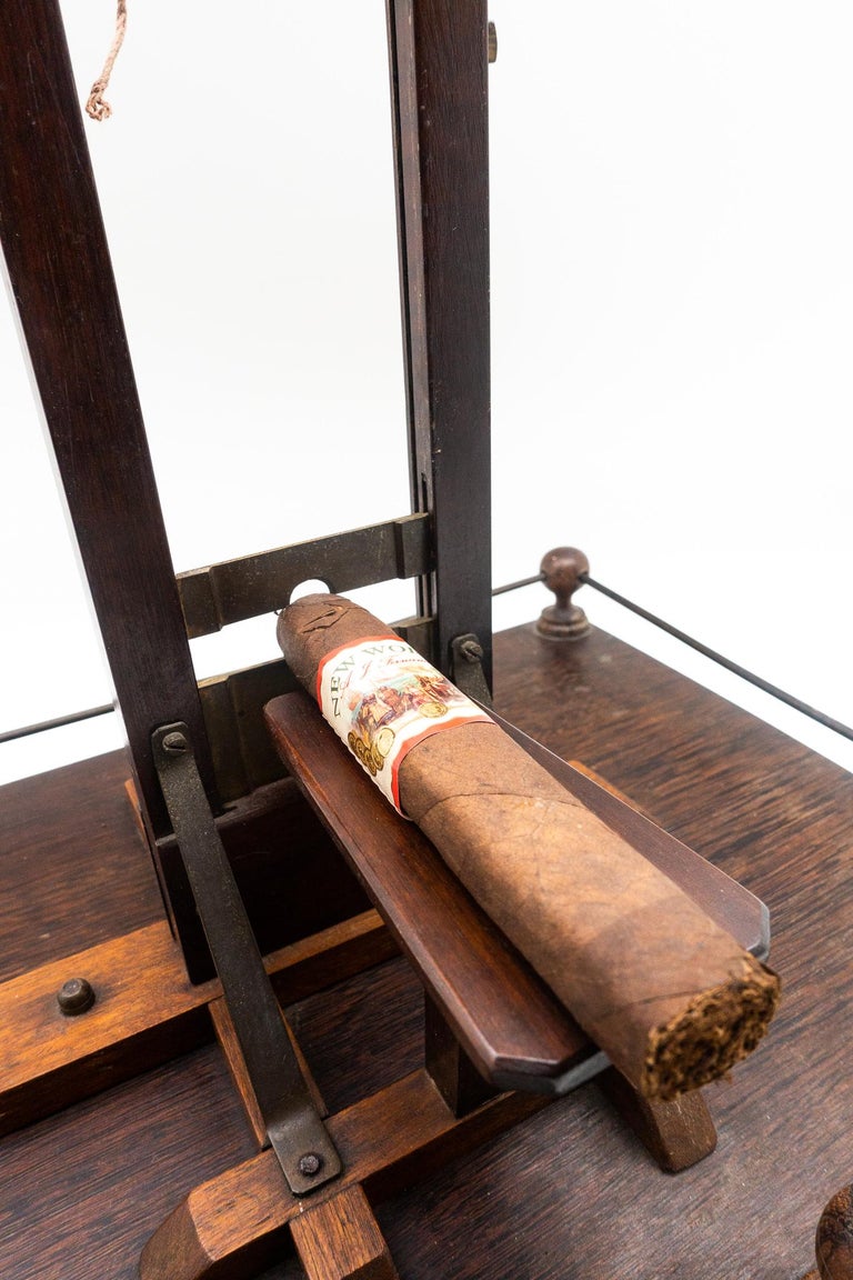 Late 19th-Early 20th Century Guillotine Cigar Cutter from France at 1stDibs