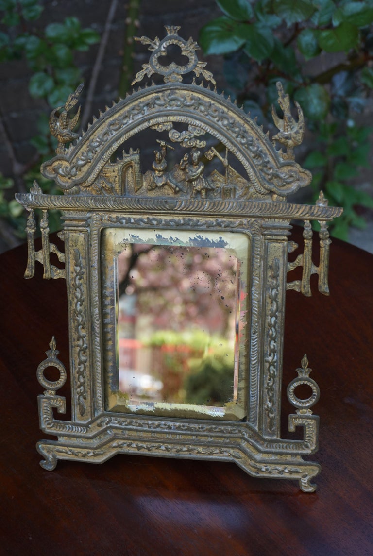 Late 19th or Early 20th Century Chinese or Chinoiserie Gilt Ormolu ...
