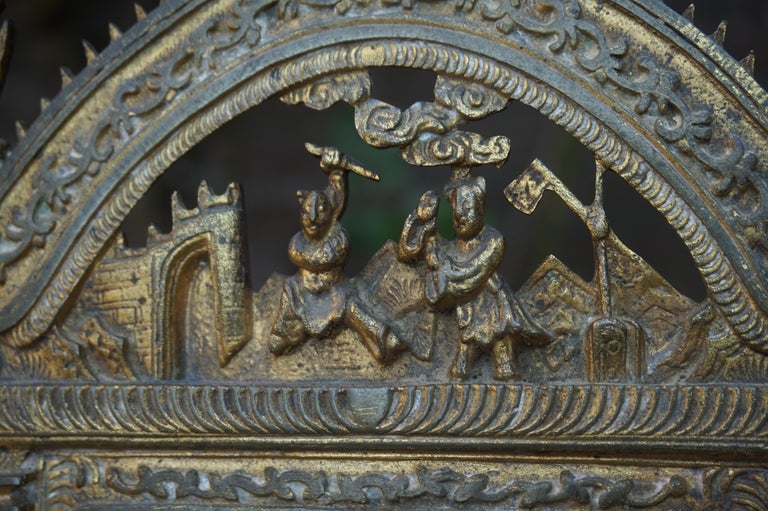 Late 19th or Early 20th Century Chinese or Chinoiserie Gilt Ormolu ...