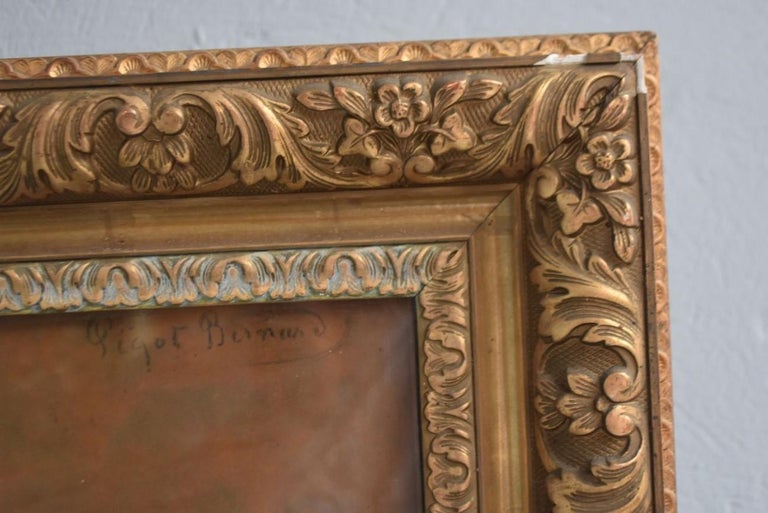 Late 19th Pastel Portrait Young Spanish Woman by Bernard Perot For Sale ...