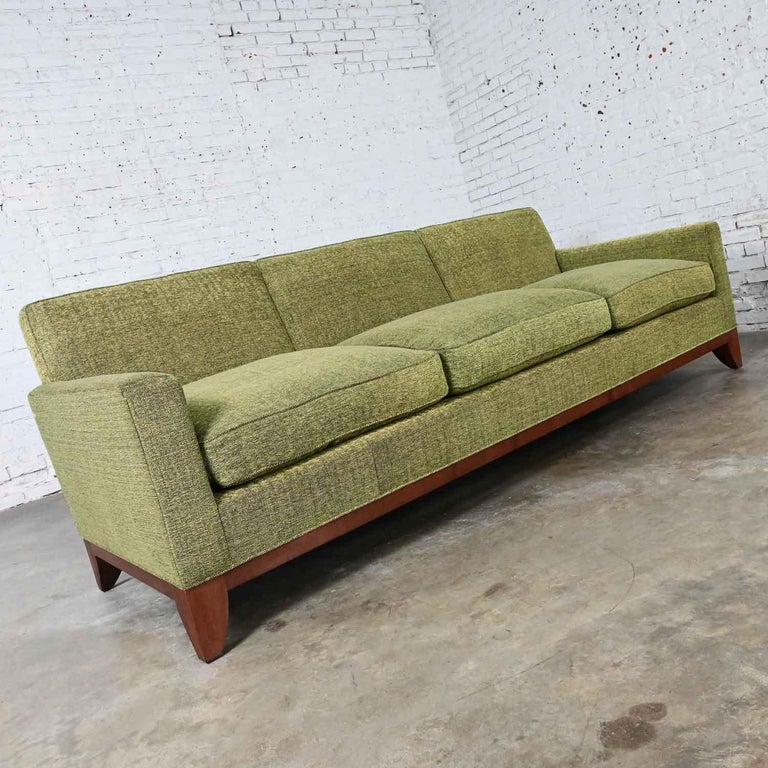 Late 20 Modern Custom Made Lawson Style Large Scale Tight Back Sofa ...