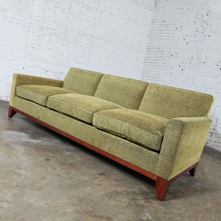 Late 20 Modern Custom Made Lawson Style Large Scale Tight Back Sofa ...