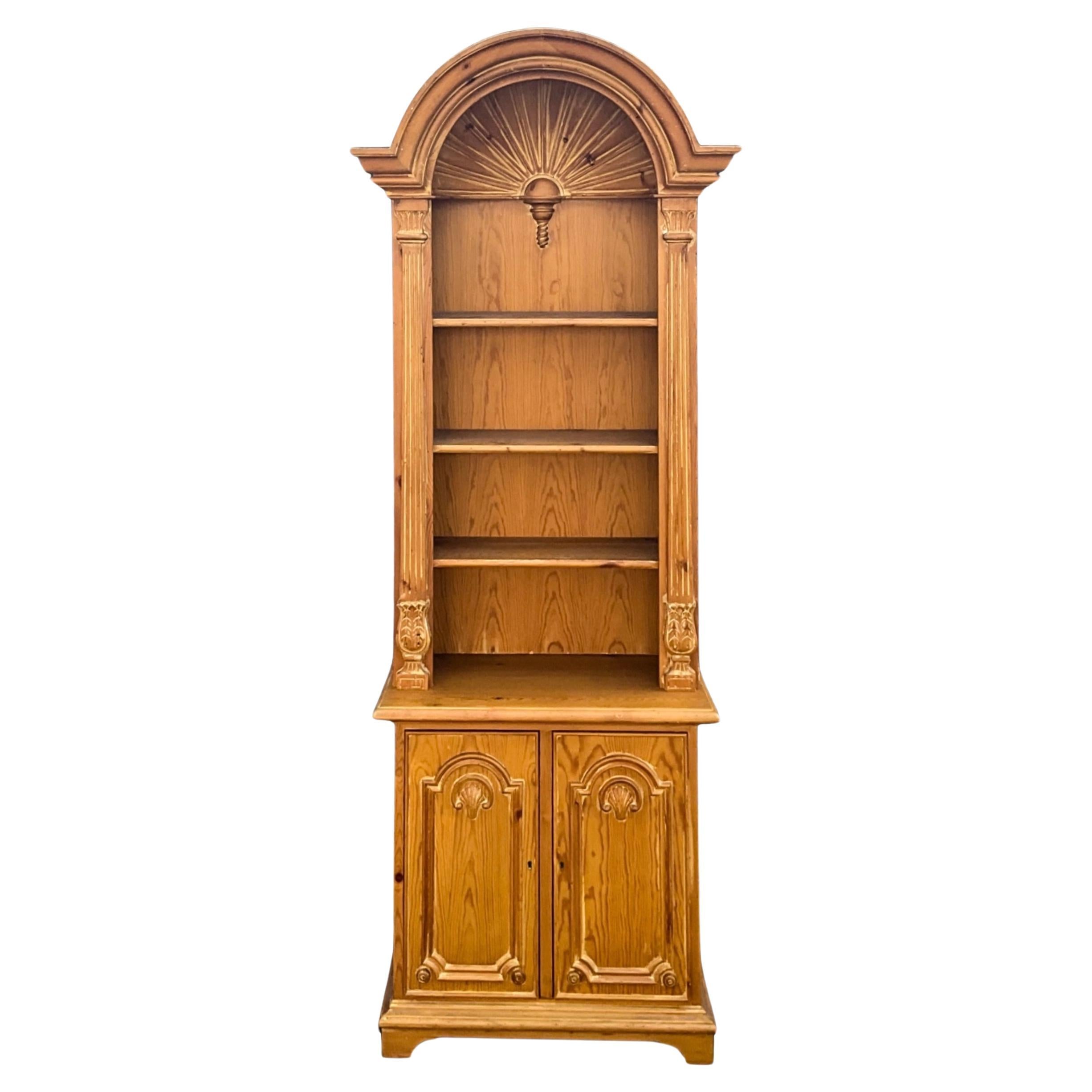 Pair of Neo-Classical Library Bookcases For Sale at 1stDibs