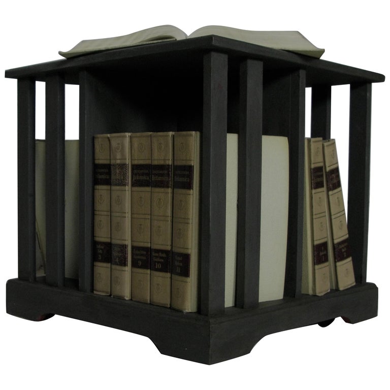 Late 20th Century, Bookcase, Book Table, Bookrack Table, Vintage Book ...