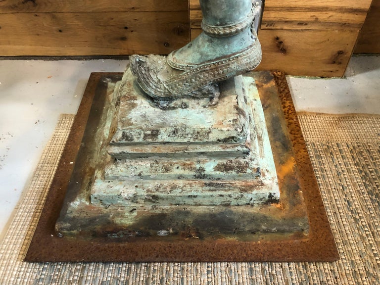 Late 20th Century Bronze Hindu Goddess of Protection For Sale at ...