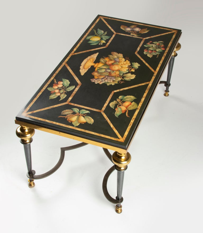 Late 20th Century Hand Crafted Scagliola Coffee Table For Sale at 1stDibs