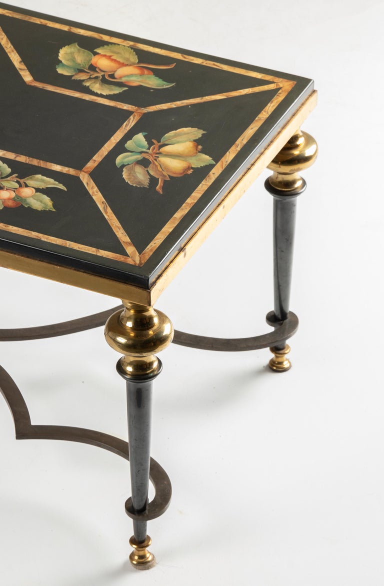 Late 20th Century Hand Crafted Scagliola Coffee Table For Sale at 1stDibs