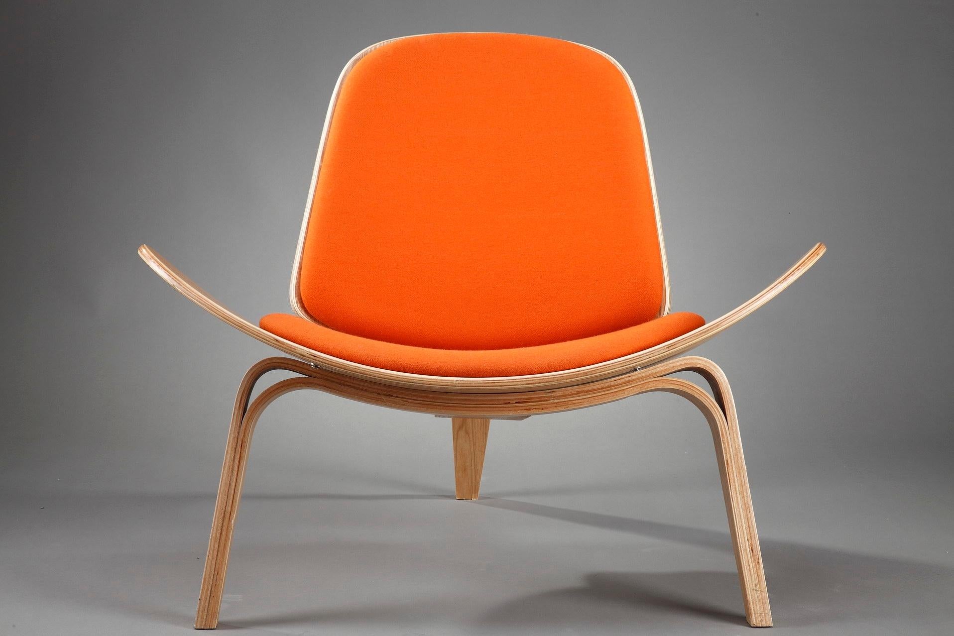 Late 20th Century Hans Wegner, Shell Chair at 1stDibs