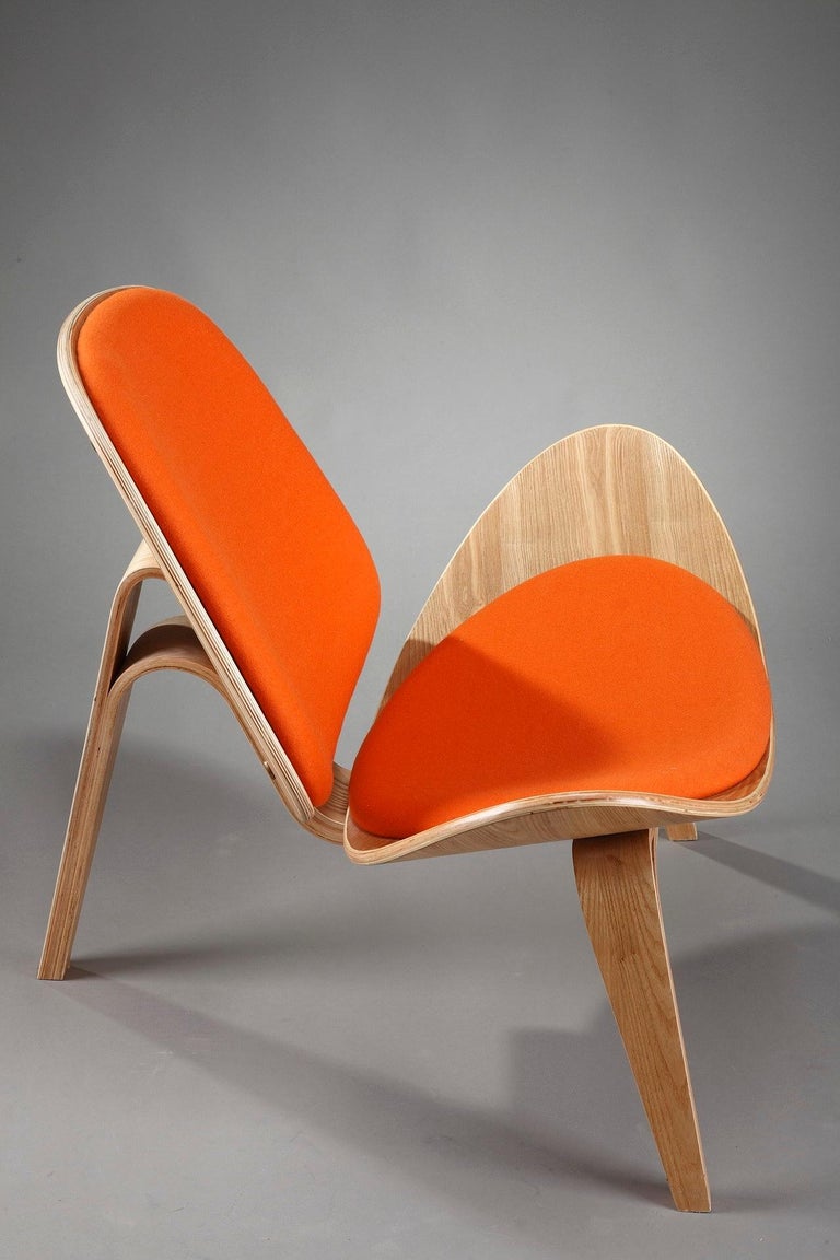 Late 20th Century Hans Wegner, Shell Chair at 1stDibs